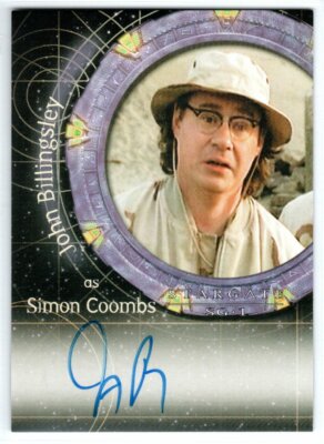 STARGATE SG-1 SEASON 6 2004 A31 John Billingsley as Simon Coombs ...