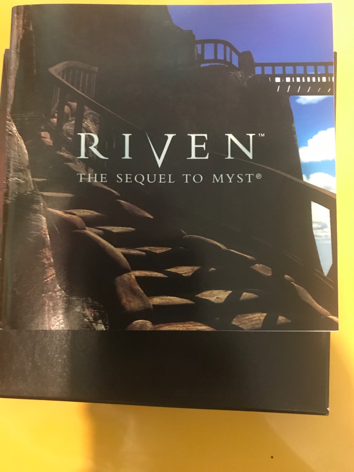 Riven: The Sequel to Myst (Windows/Mac, 1997) 5 CD ROM Box Cyan ...