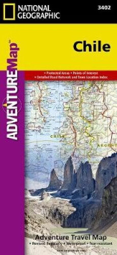 Chile: Travel Maps International Adventure Map 9781566955461 | eBay
