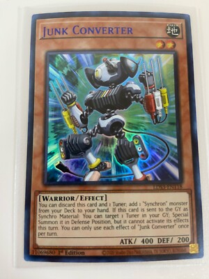 Yu-Gi-Oh! TCG Junk Converter (Blue) Legendary Duelists: Season 3 LDS3 ...