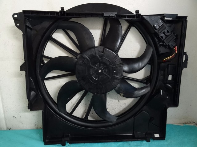 BMW 335i E90 E92 Front Engine Radiator Cooling Fan Motor Assembly OEM ...