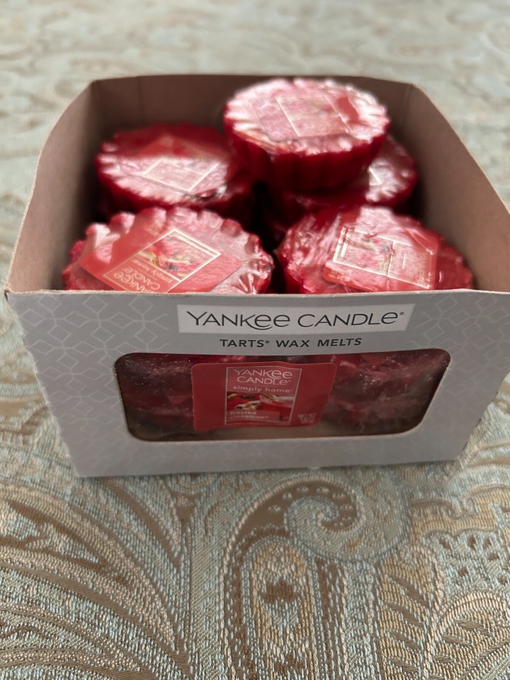 Lot of 13 Yankee Candle Wax Melts Tarts Frosted Cinnamon Simply Home ...