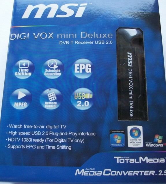 MSI Digi Vox Mini Deluxe Dvb-t Receiver USB 2.0 günstig kaufen | eBay