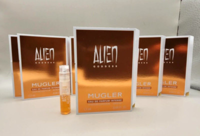 12 X MUGLER ALIEN GODDESS EDP INTENSE SAMPLE SPRAY VIALS 0.04 OZ/1.2 ML ...