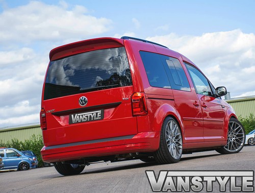 FITS VW CADDY & MAXI MK4 LIFE 2015>2021 REAR TAILGATE SPOILER GRP WING ...