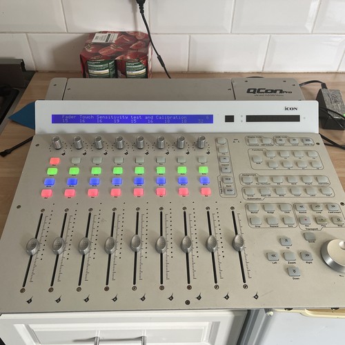 ICON QCON PRO - 8 CHANNEL DAW CONTROLLER WITH MOTORISED FADERS IN ...