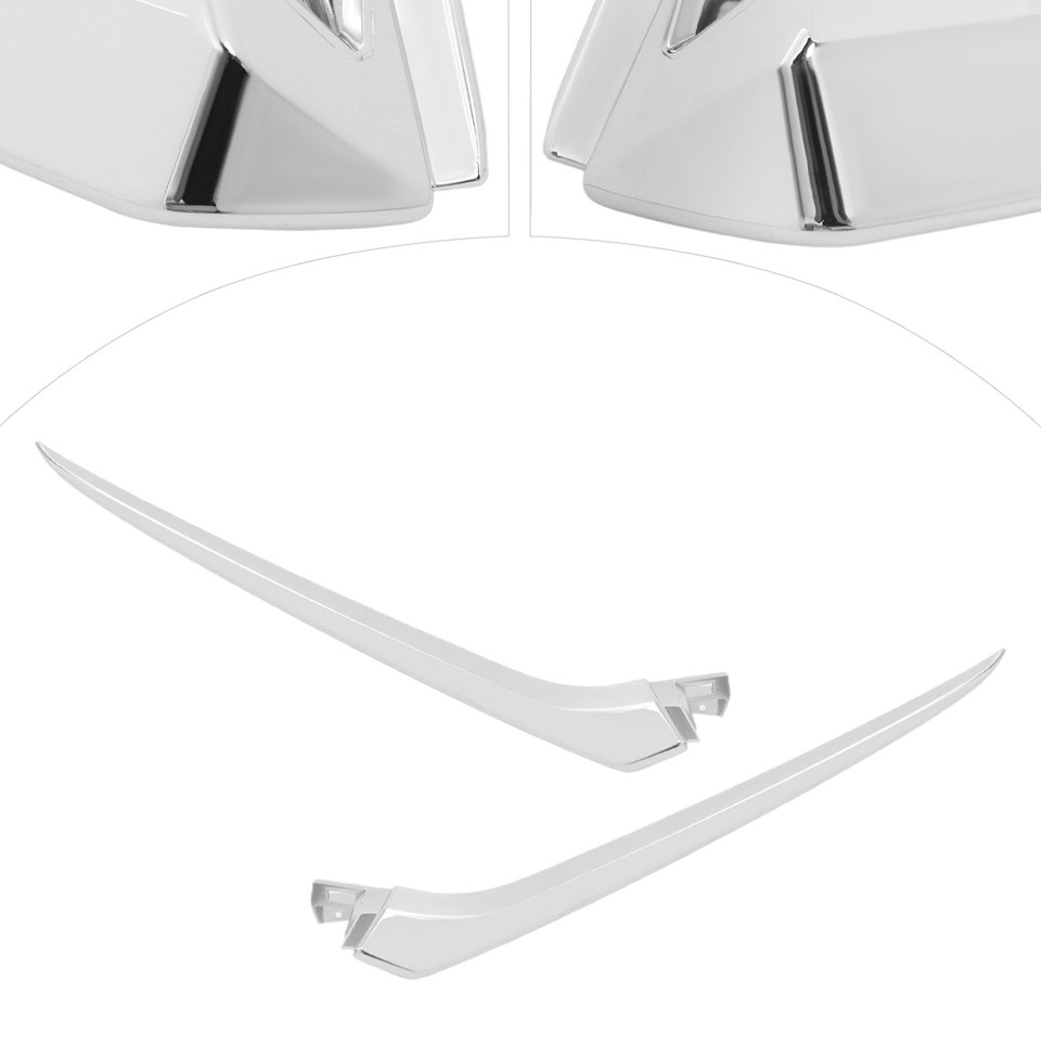 1 Pair Left & Right Side Headlight Molding Trims for 2023-2025 Honda ...