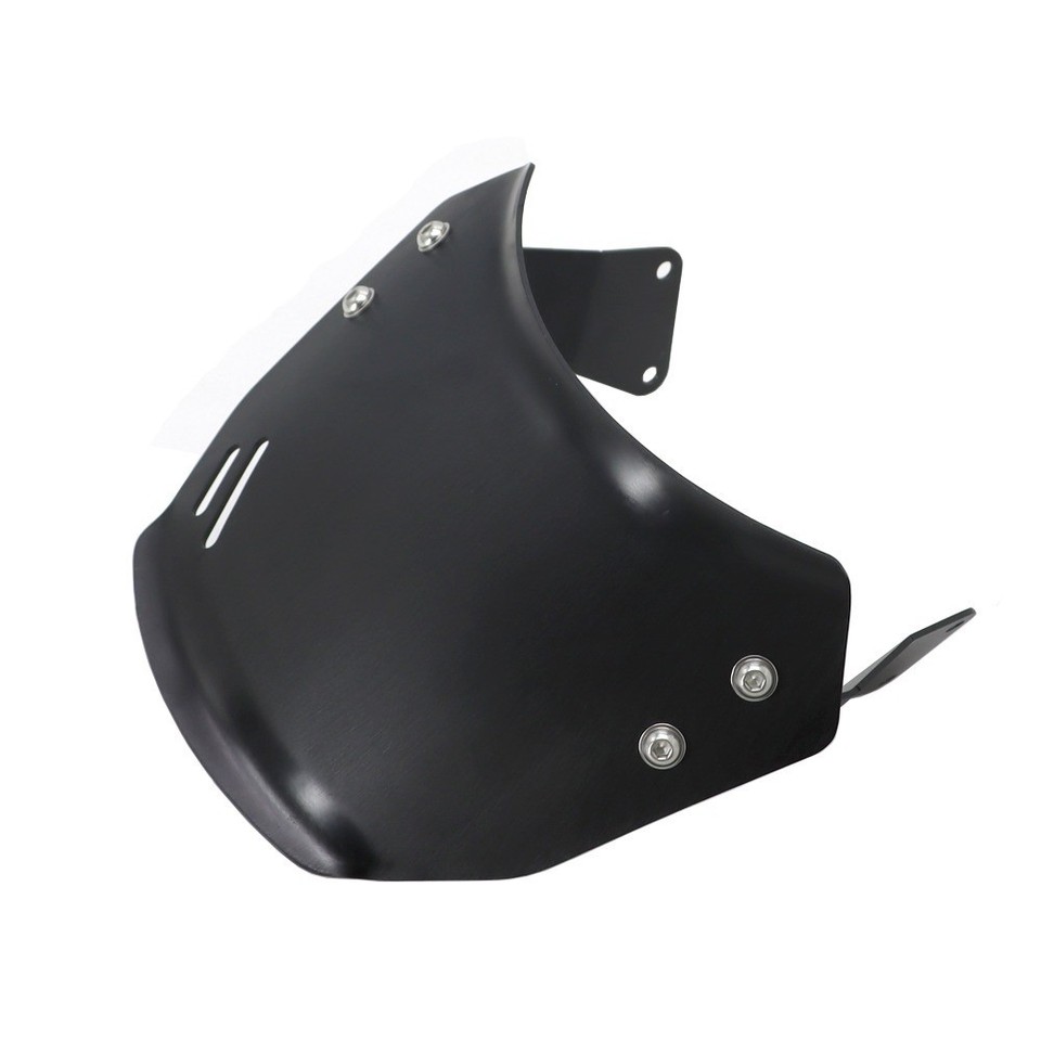 Black Aluminum Alloy Small Windshield Kit For Triumph Scrambler 400X ...