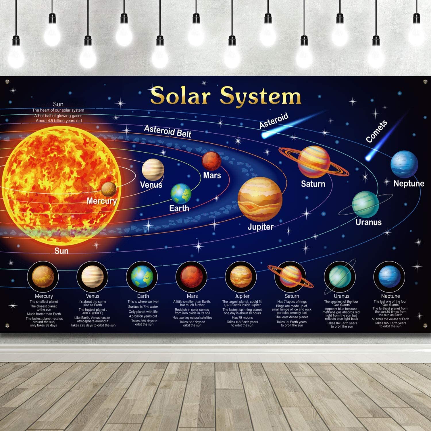 Solar System Wall Decor