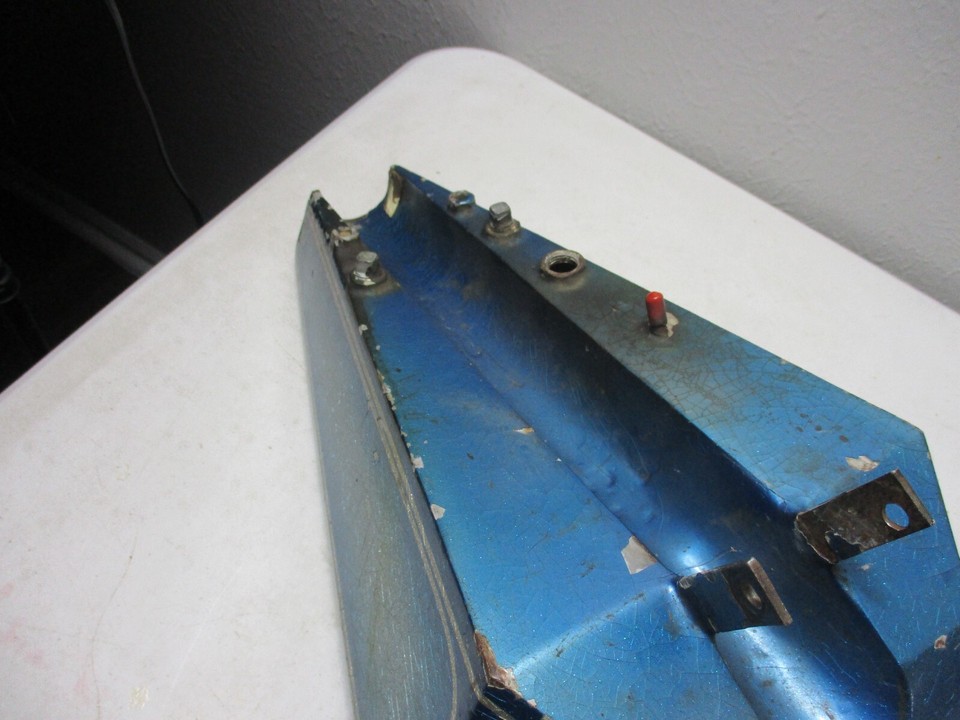 Vintage 1979 Coffin Motorcycle Chopper Gas Tank Harley with cap rare | eBay