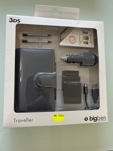 Nintendo 3DS Traveller Pack Stylus Charger Folio Case New | eBay