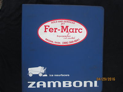 ZAMBONI 440 Ice Resurfacers Parts Service Repair Manual Factory ...