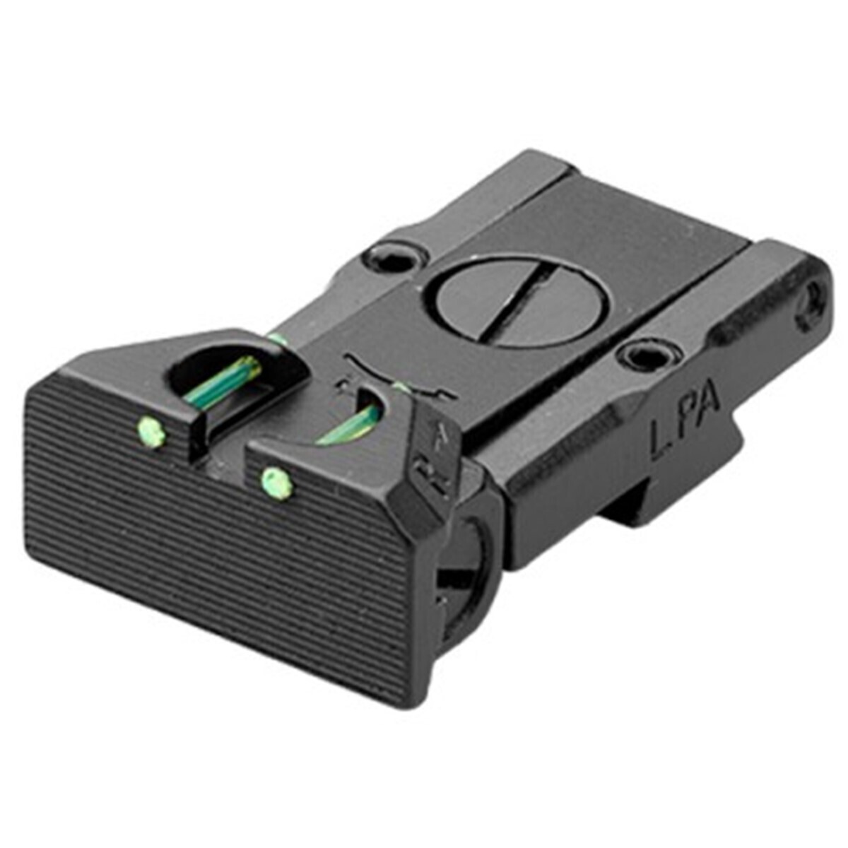 LPA Sights Fibre Optic Rear Sight with Bomar Cut For 1911 - TRT54FUFO ...