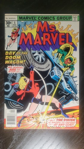 Marvel Comics Ms. Marvel #5 (1977) NM | eBay