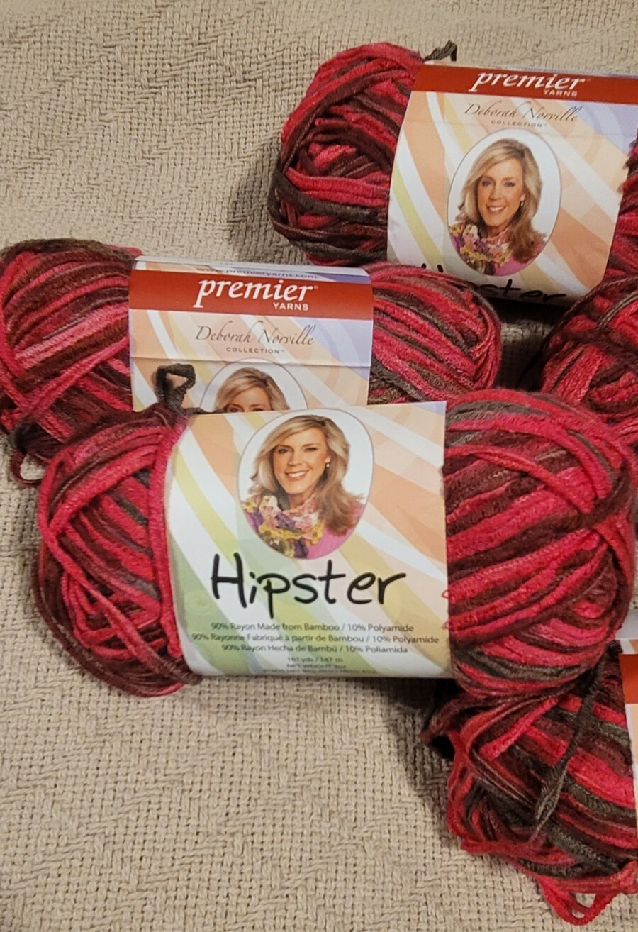 Premier Yarns Deborah Norville Collection Hipster Yarn "Raspberry Bush ...