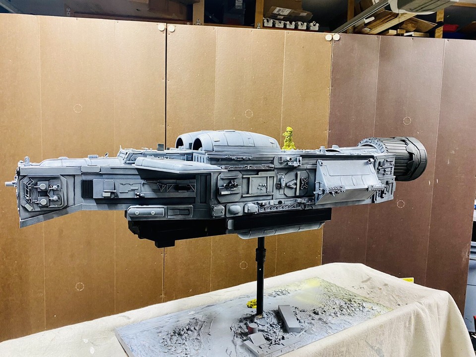 Battletech Titan Dropship Kitbash Scratch Made Mech Scale | eBay