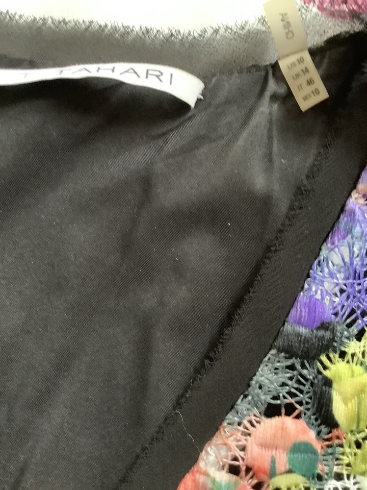 Women Summer Chic Elegant Dress Multicolor TAHARI | eBay