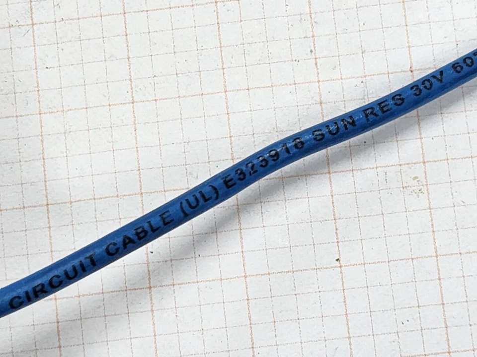 Regency Wire 18awg ULEC Underground PVC Sprinkler Irrigation 30V Blue ...