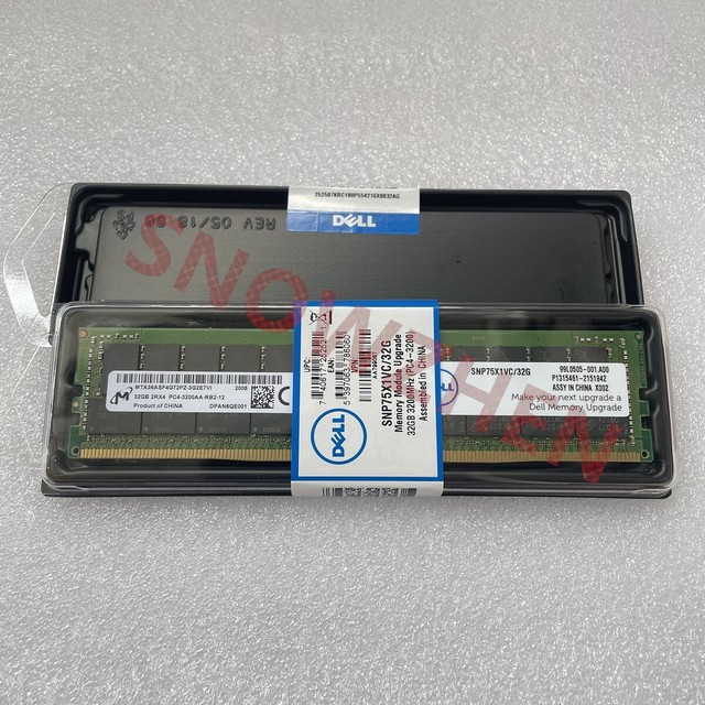 Dell 32GB PC4-25600 DDR4-3200 Memory - SNP75X1VC for sale online | eBay