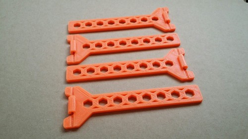 4 x Tingle brick wall building string line holder twigs use with corner ...