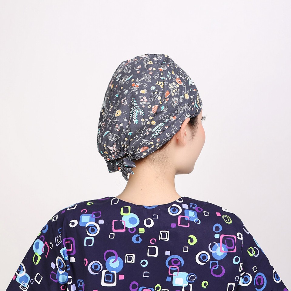 Clinic Medical Hat Doctor Surgical Print Women and Man Working Cap ...