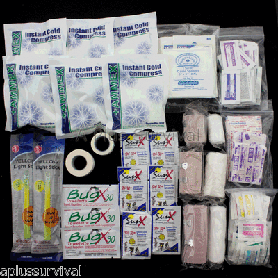 Deluxe Coach Sports Emergency First Aid Kit School Baseball Softball ...