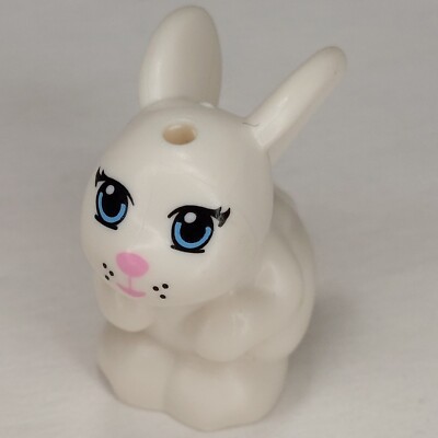 Lego Friends Bunny / Rabbit, Friends, Sitting with Bright Blue Eyes ...