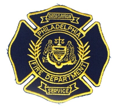 PHILADELPHIA PENNSYLVANIA PA Fire Patch EMS Rescue Public Safety CITY ...