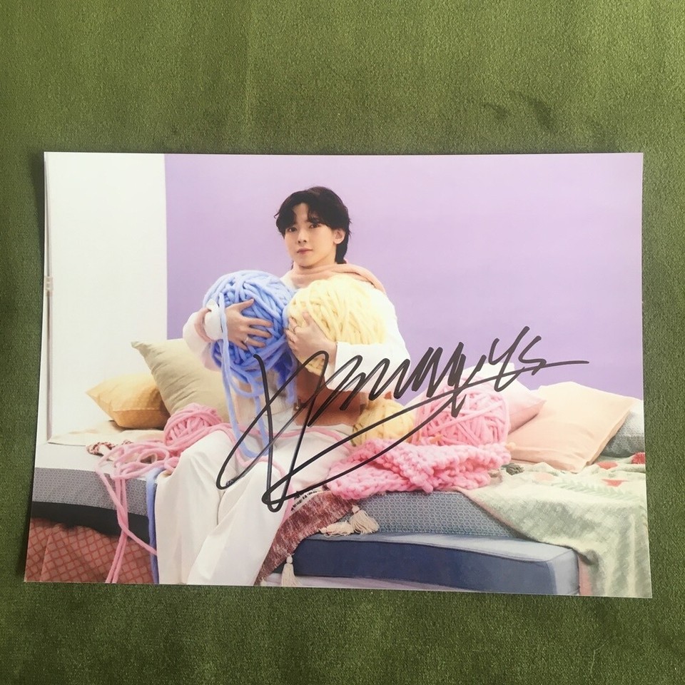 ATEEZ ateez Autographed Group Photo 5*7 K-POP Collection Gifts 2023A | eBay