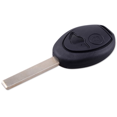 2 Buttons Remote Key Case Shell Fob Groove Blade fit for Mini Cooper ...