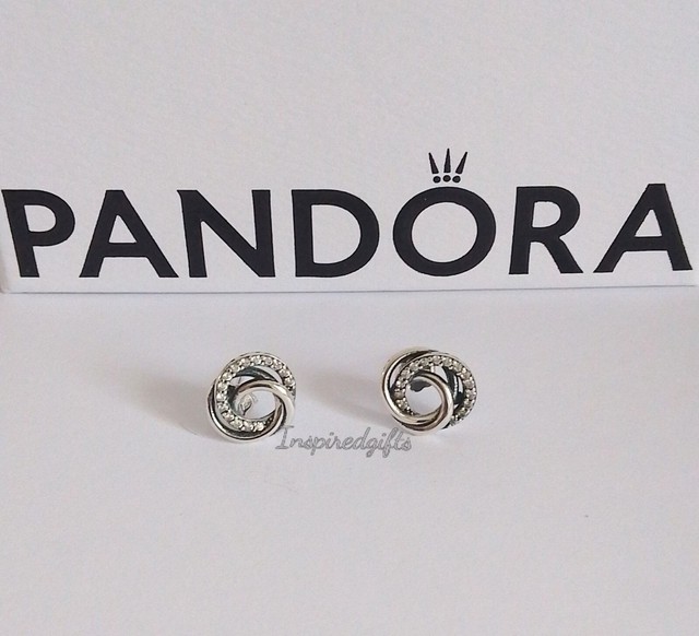PANDORA Moments Family Always Encircled Stud Earrings - 291076C01 for ...