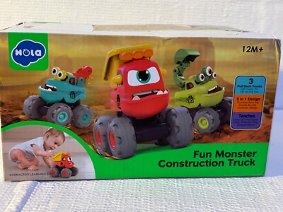 Hola Fun Monster Construction Truck | eBay