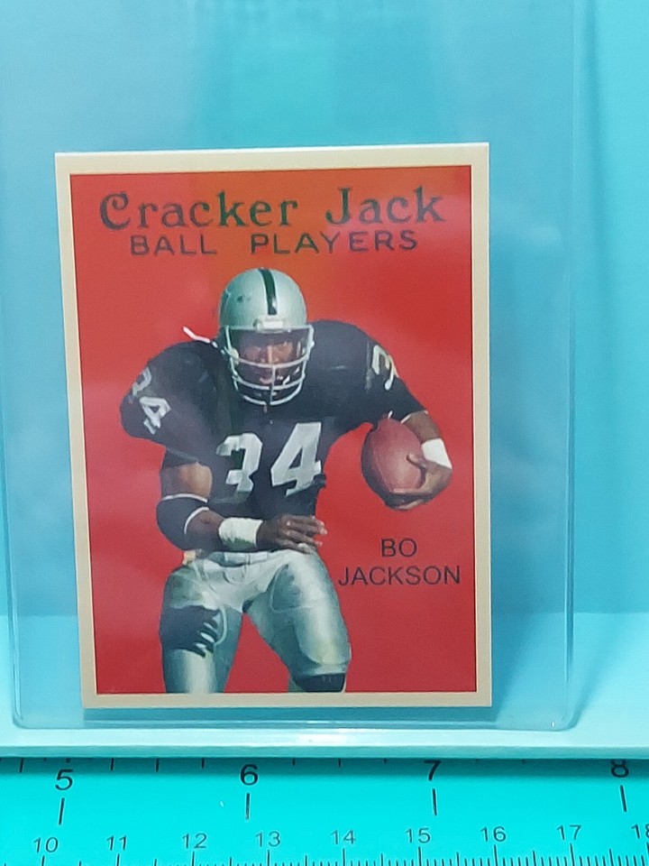 Bo Jackson Cracker Jack card 💥 free ship! | eBay