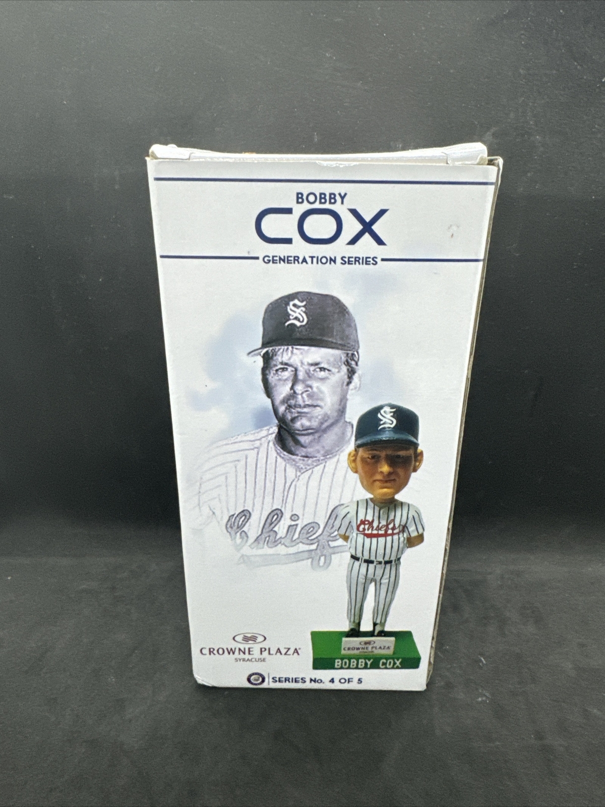 Bobby Cox Sga Bobblehead Syracuse Cheifs Generation Series No Box 7 29