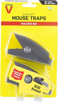Victor Quick-Set Mouse Trap M137 - 1 case (6 Units/12 traps) | eBay