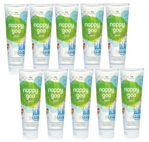 10 x Nappy Goo Cream 100g for Nappy Rash | eBay