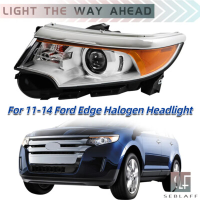 2011-2014 Ford Edge LH Driver Side Headlight Assembly | Halogen | Clear ...