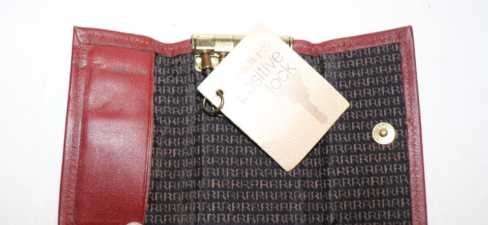 Vintage Rolfs Positive Lock Cowhide Key Kaddy Case Cadillac Logo | eBay