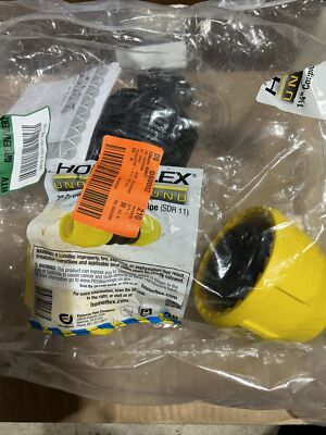 Home-Flex Yellow Underground 2" Coupler for IPS Poly Gas pipe SDR 11 | eBay