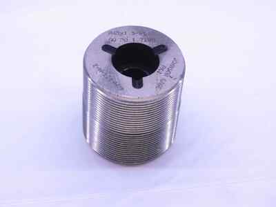 M45 X 1.5 6g METRIC SET THREAD PLUG GAGE 45 GO ONLY P.D. = 1.7280 ...