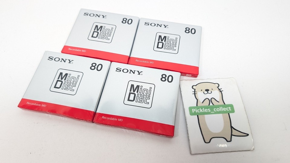 Sony MDW80T MD 80 Minutes Recordable Blank Minidisc Multiple Set | eBay