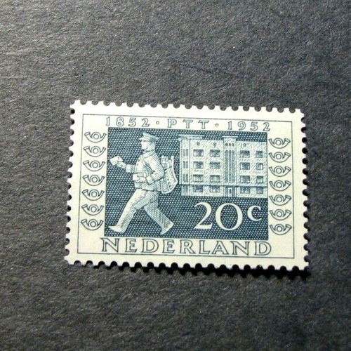 Netherlands Stamp Scott# 335 Modern Postman 1952 MH L277 | eBay