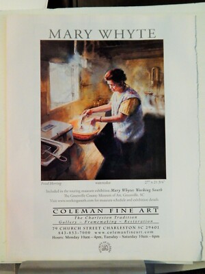 MARY WHYTE / HOWARD FRIEDLAND ART PIECES ORIG VTG 2011 ADVERTISEMENT ...