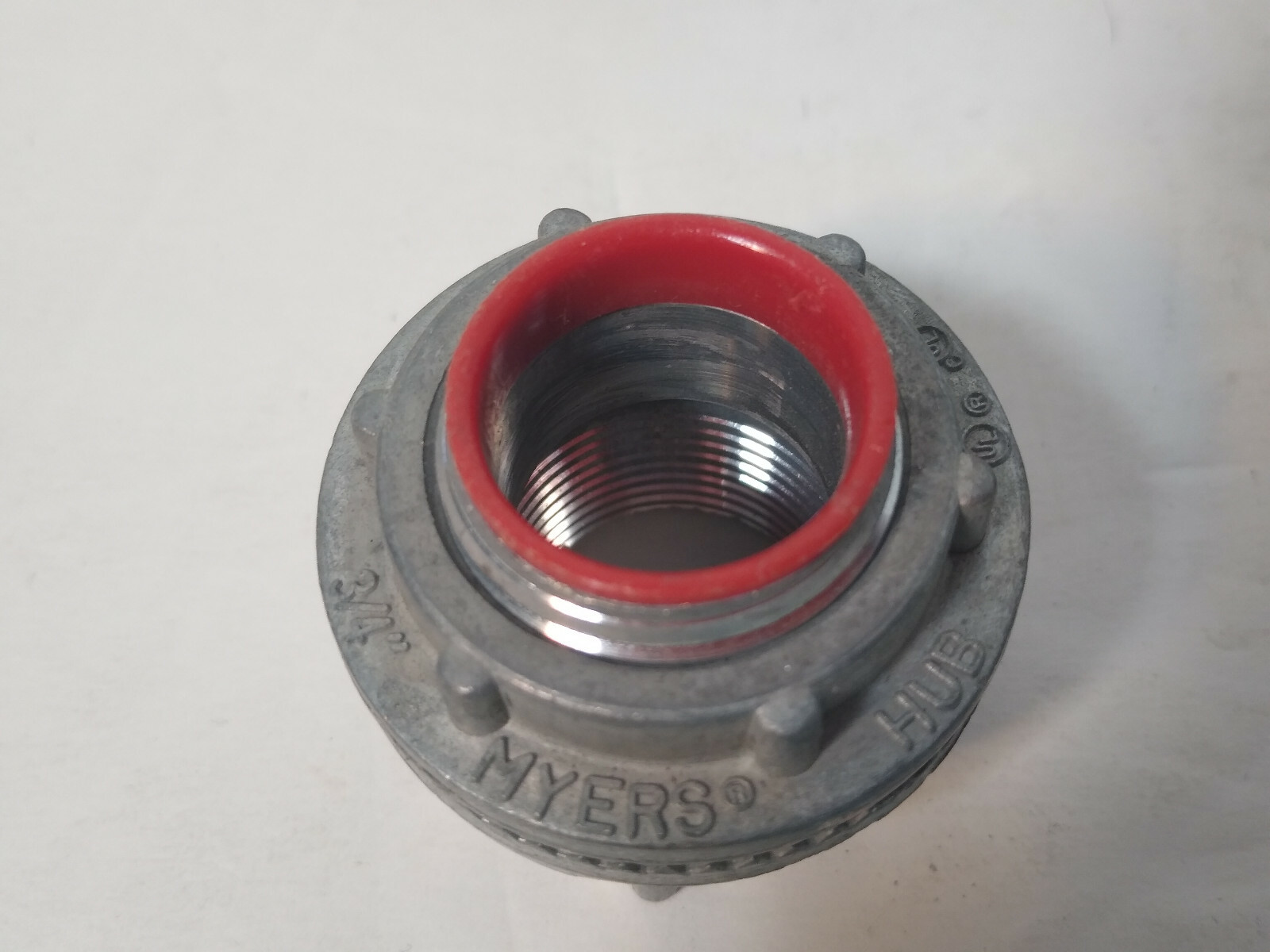 NEW MYERS CONDUIT CONNECTOR HUB 1/2" w/ Red Sealing Ring | eBay
