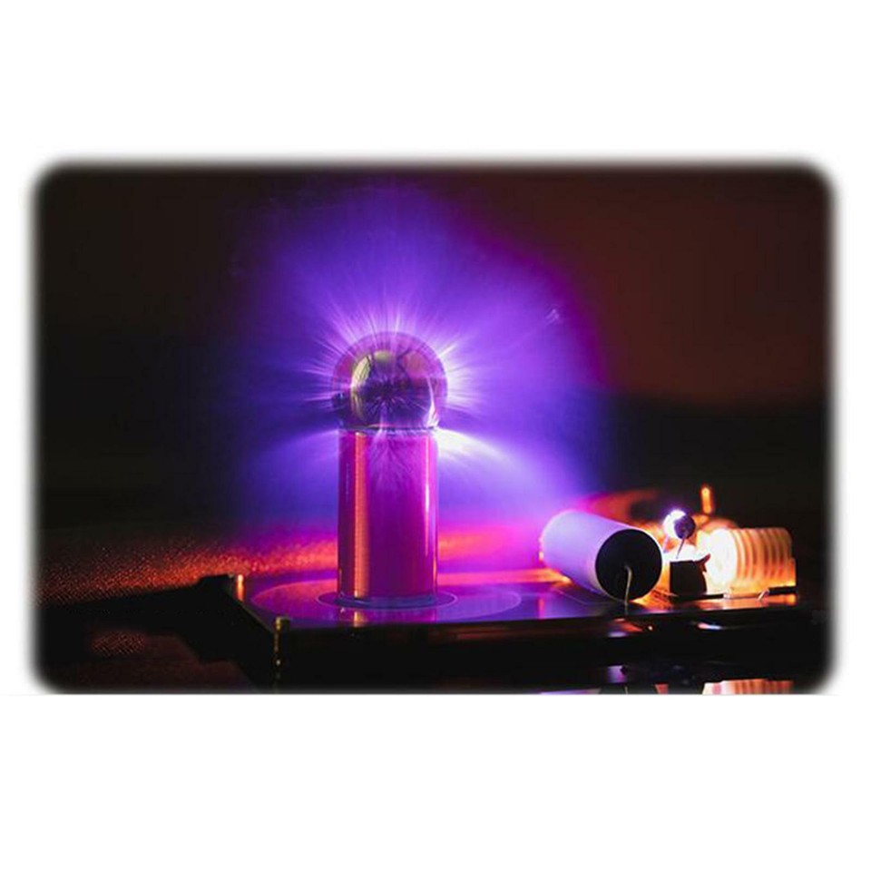Tesla Coil Artificial lightnings Generator Electricity Scientific ...