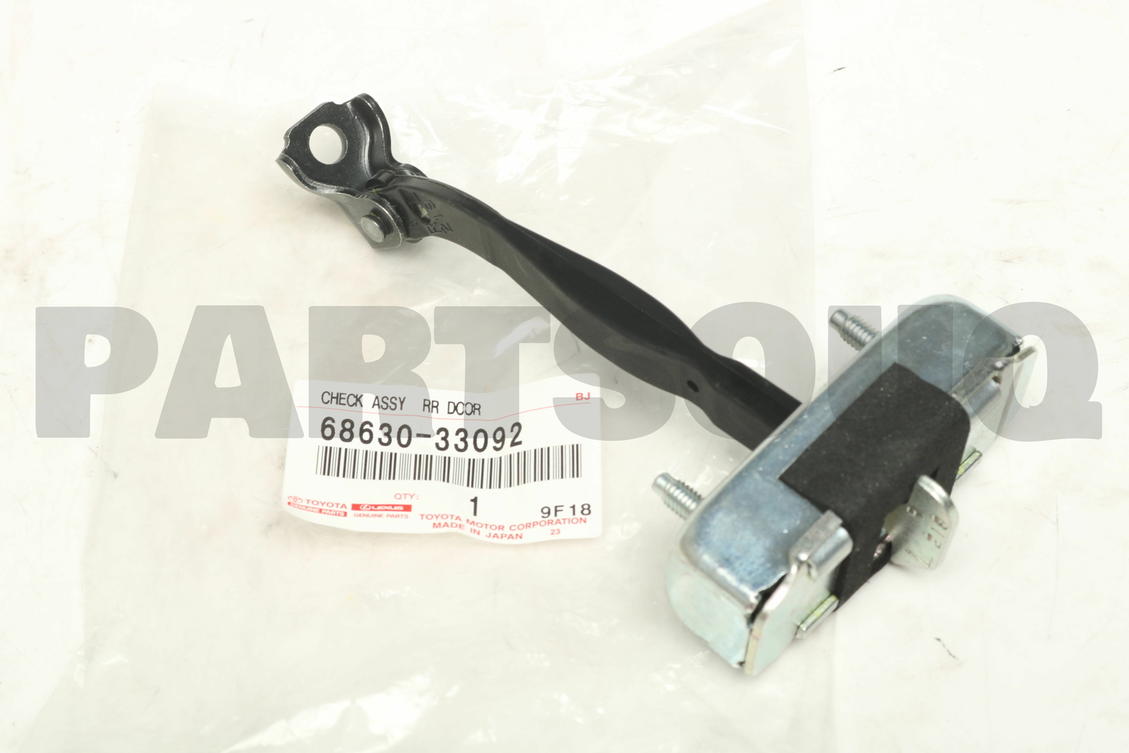 6863033092 Genuine Toyota CHECK ASSY RR DOOR 68630-33092 | eBay