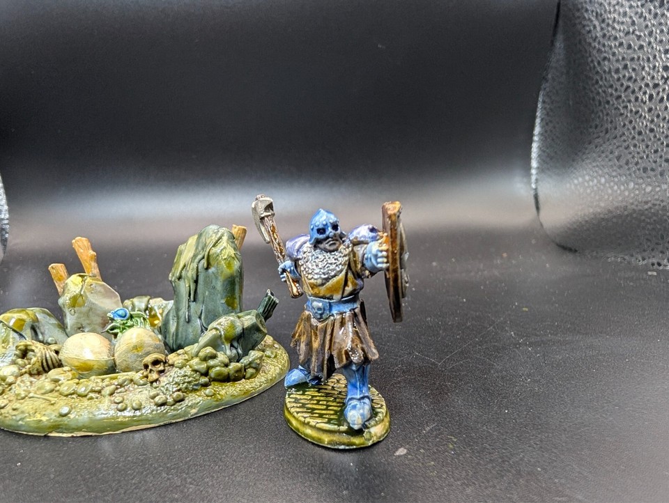 Well painted Reaper warrior/knight dnd fantasy miniature Dreadmere | eBay
