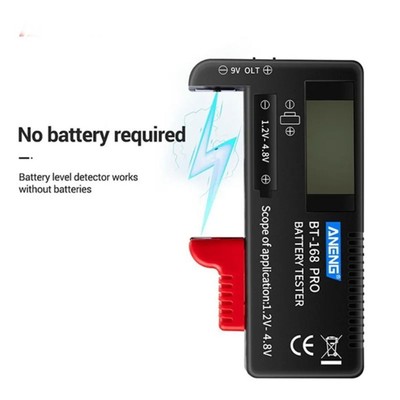 Voltage Meter Battery Capacity Detector Battery Level Detector ...