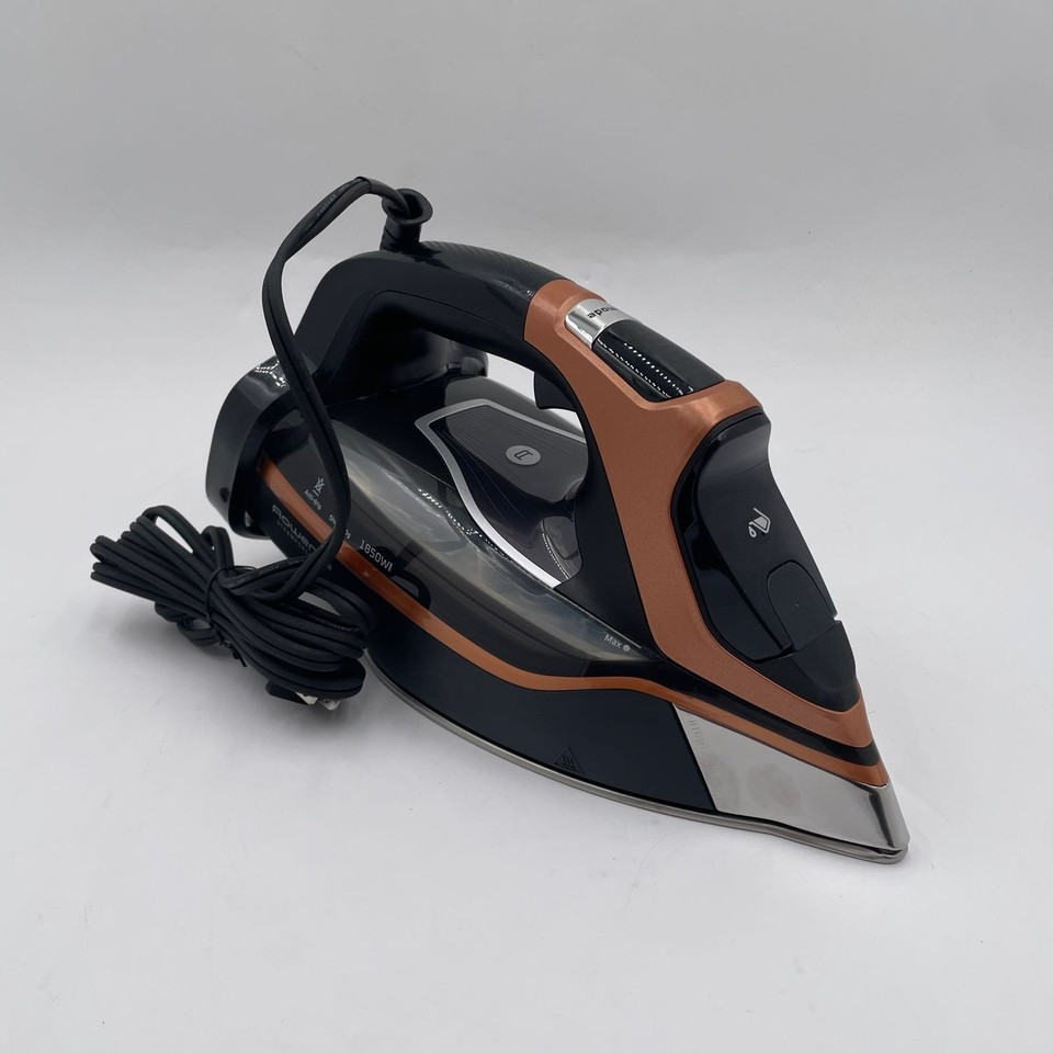 Rowenta Steam Force Pro Iron, 1850W 5 Presets Stainless Soleplate ...