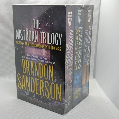 The Mistborn Trilogy - Box Set - Brandon Sanderson - Sealed (READ ...